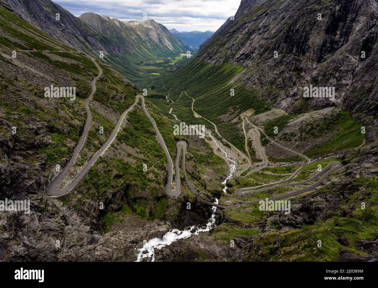 Norway trollstigen river hi-res stock photography and images - Alamy