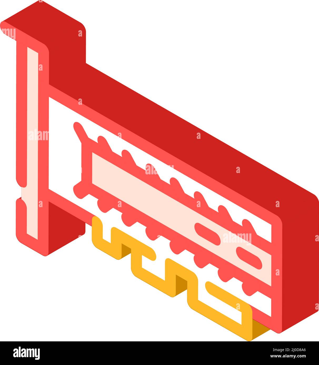 ssd computer disk isometric icon vector illustration Stock Vector Image ...