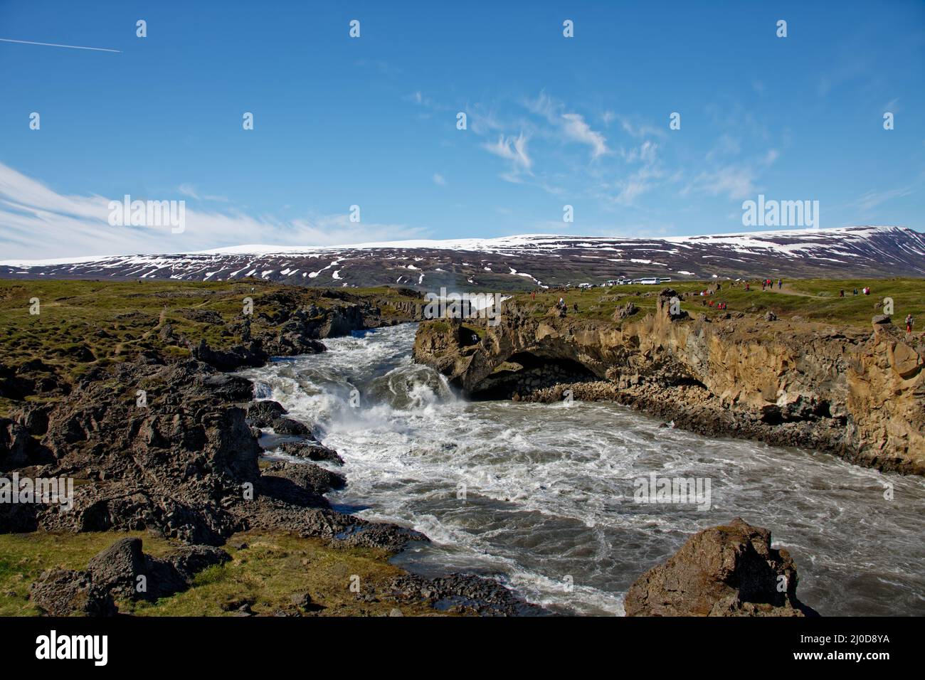 Iceland - GoÃ°afoss - Godafoss Stock Photo - Alamy