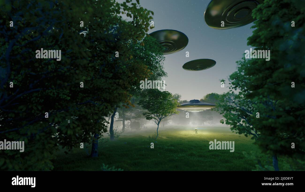 Ufo tree hi-res stock photography and images - Alamy