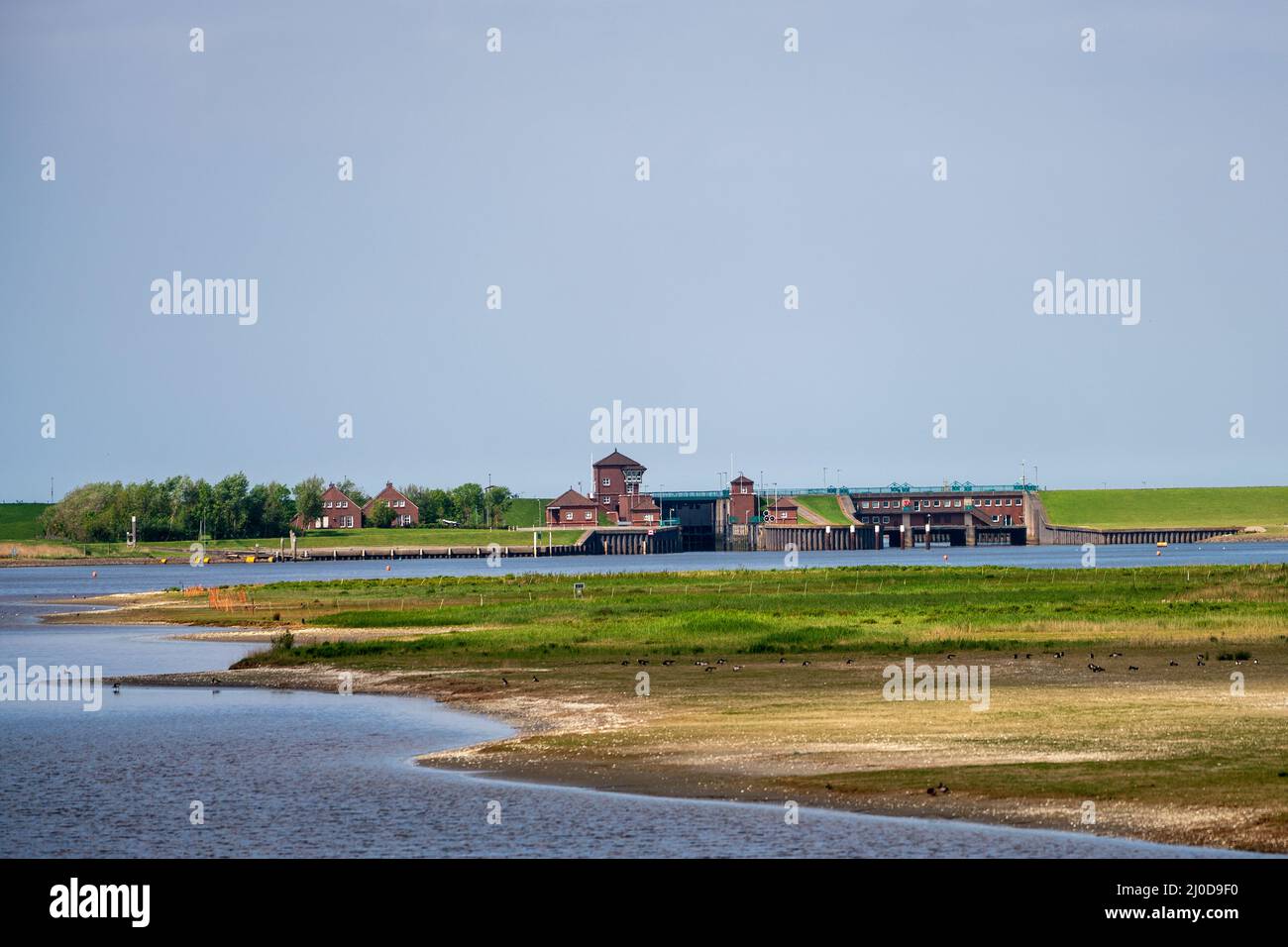 Lock (water navigation) Leysiel Stock Photo - Alamy