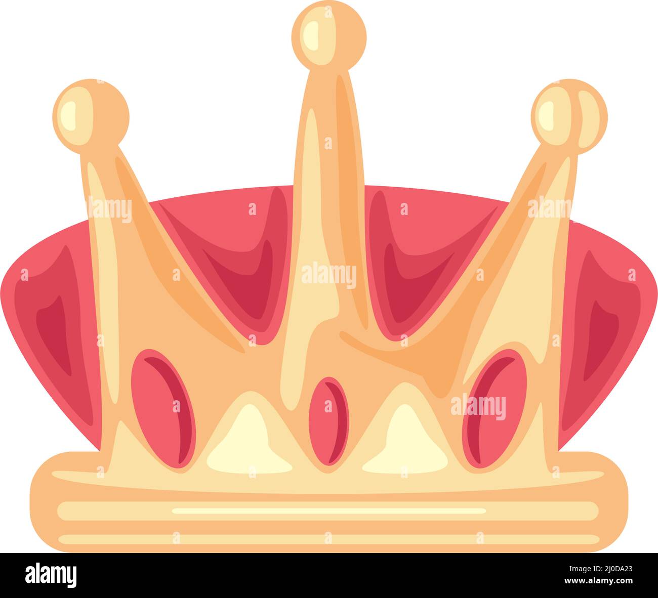 queen crown cartoon Stock Vector Image & Art - Alamy