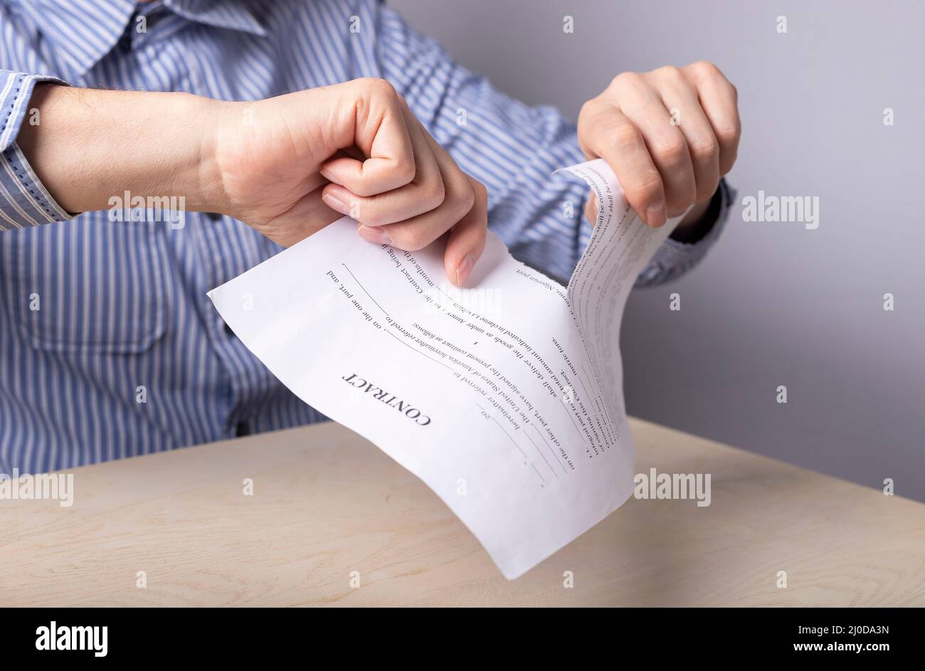 Contract termination hi-res stock photography and images - Alamy