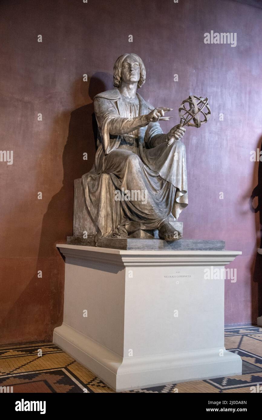 Original Plaster Model of Nicolaus Copernicus, mathematician and ...