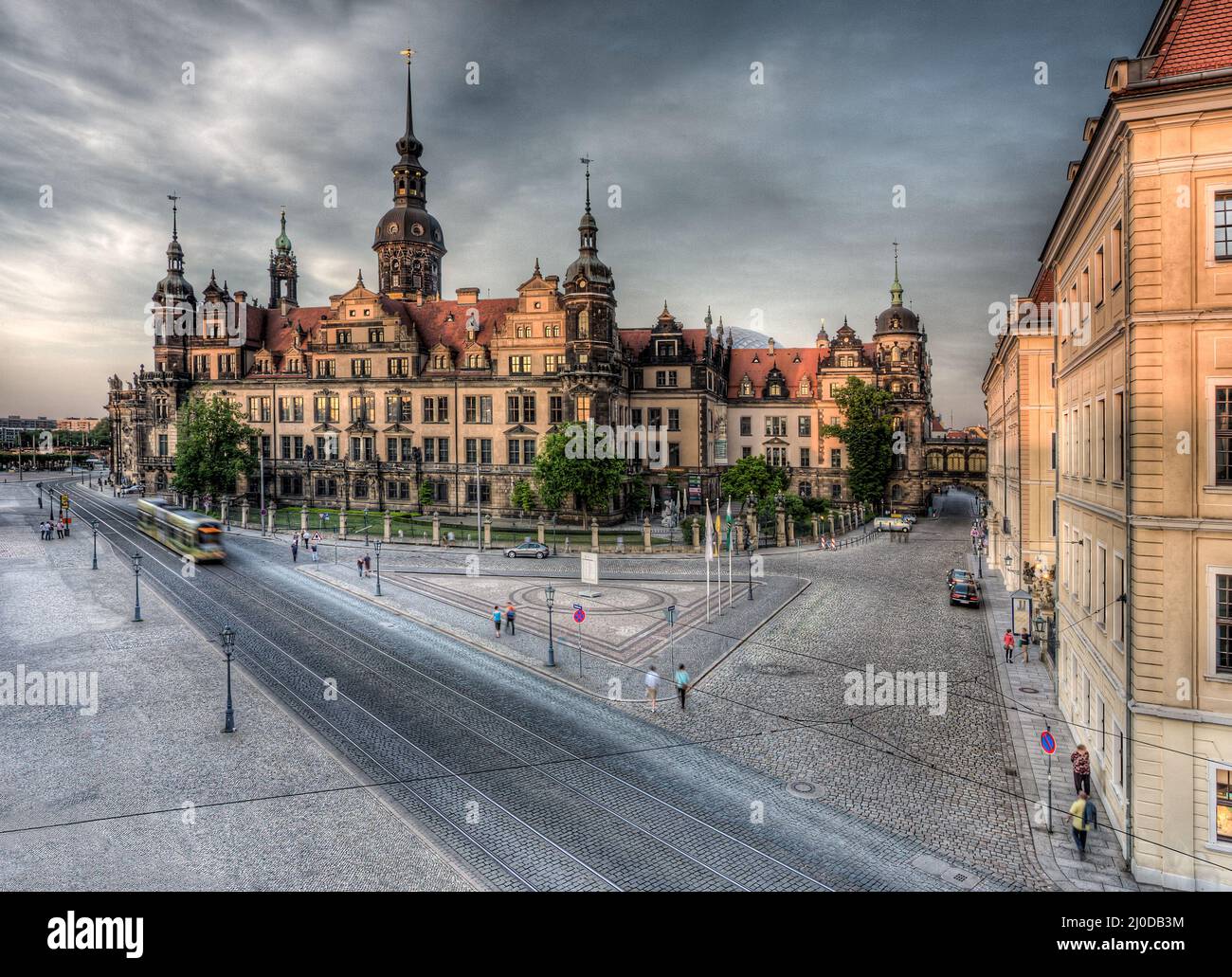 Dresden Castle - Residenzschloss Dresden Stock Photo - Alamy