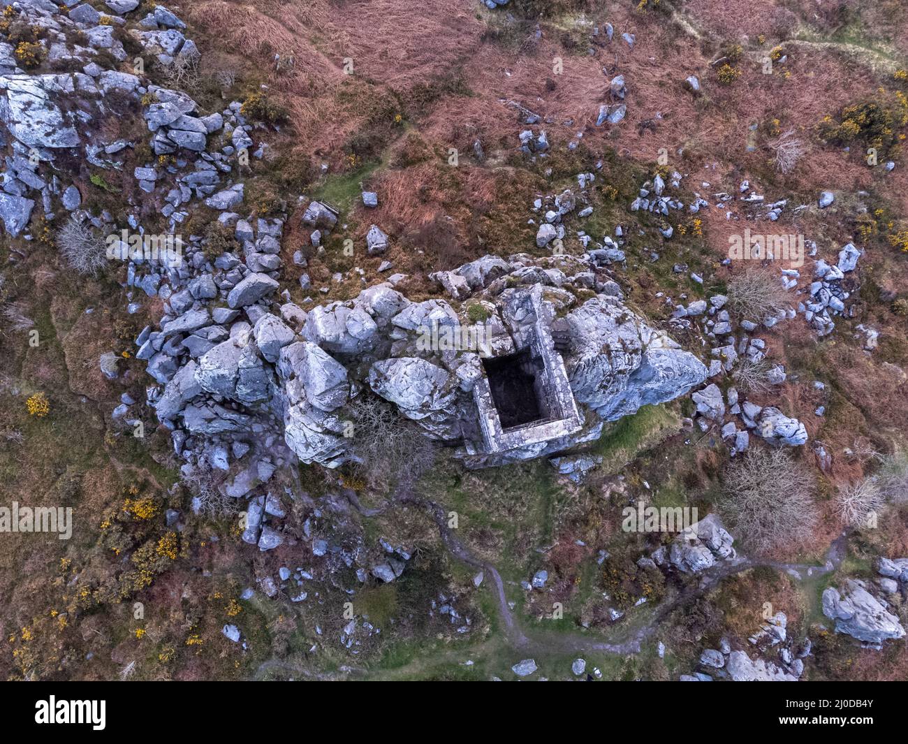 Roche rock cornwall England uk Stock Photo - Alamy