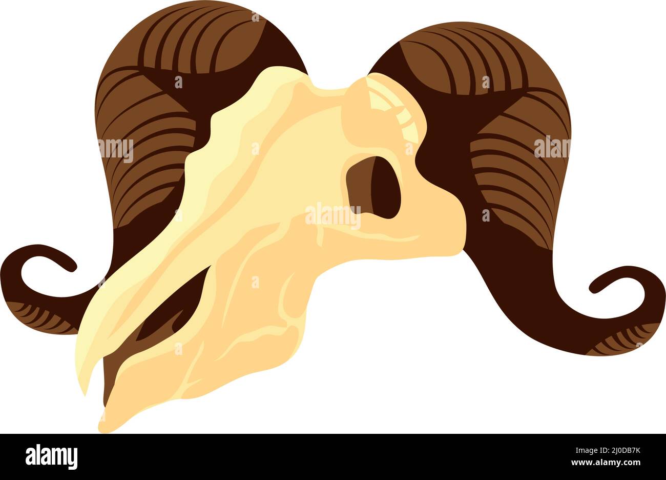 ram skull icon Stock Vector Image & Art - Alamy