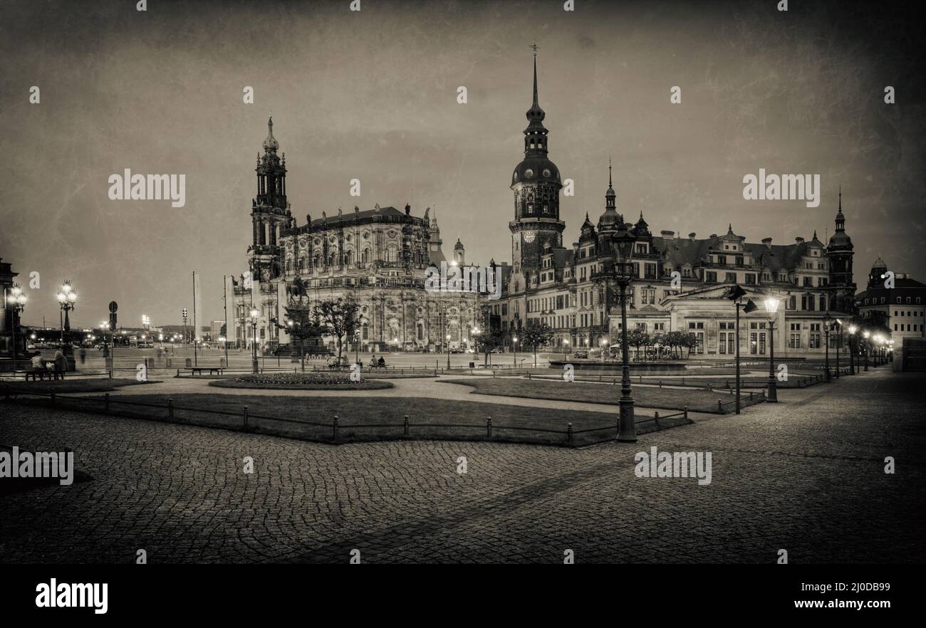 Dresden Castle - Residenzschloss Dresden Stock Photo - Alamy