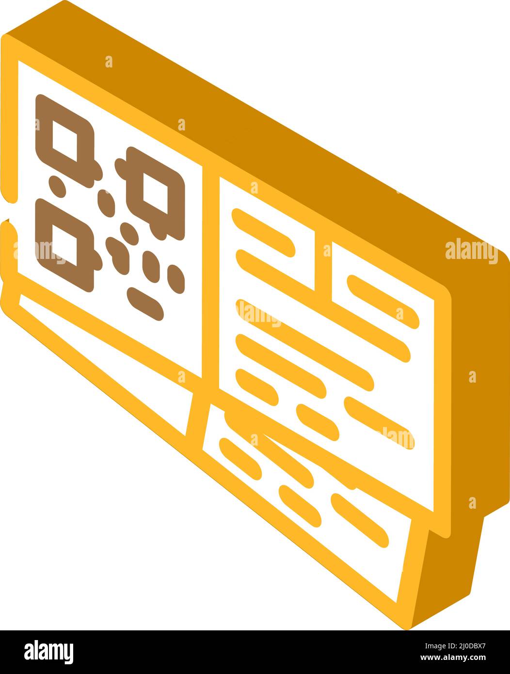 tickets for train travel isometric icon vector illustration Stock ...