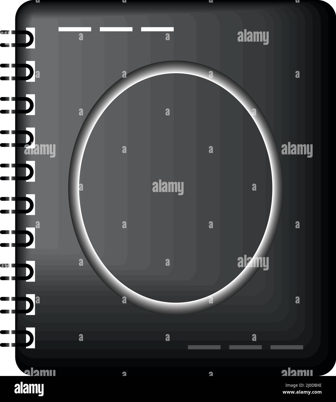 notepad with spiral Stock Vector Image & Art - Alamy