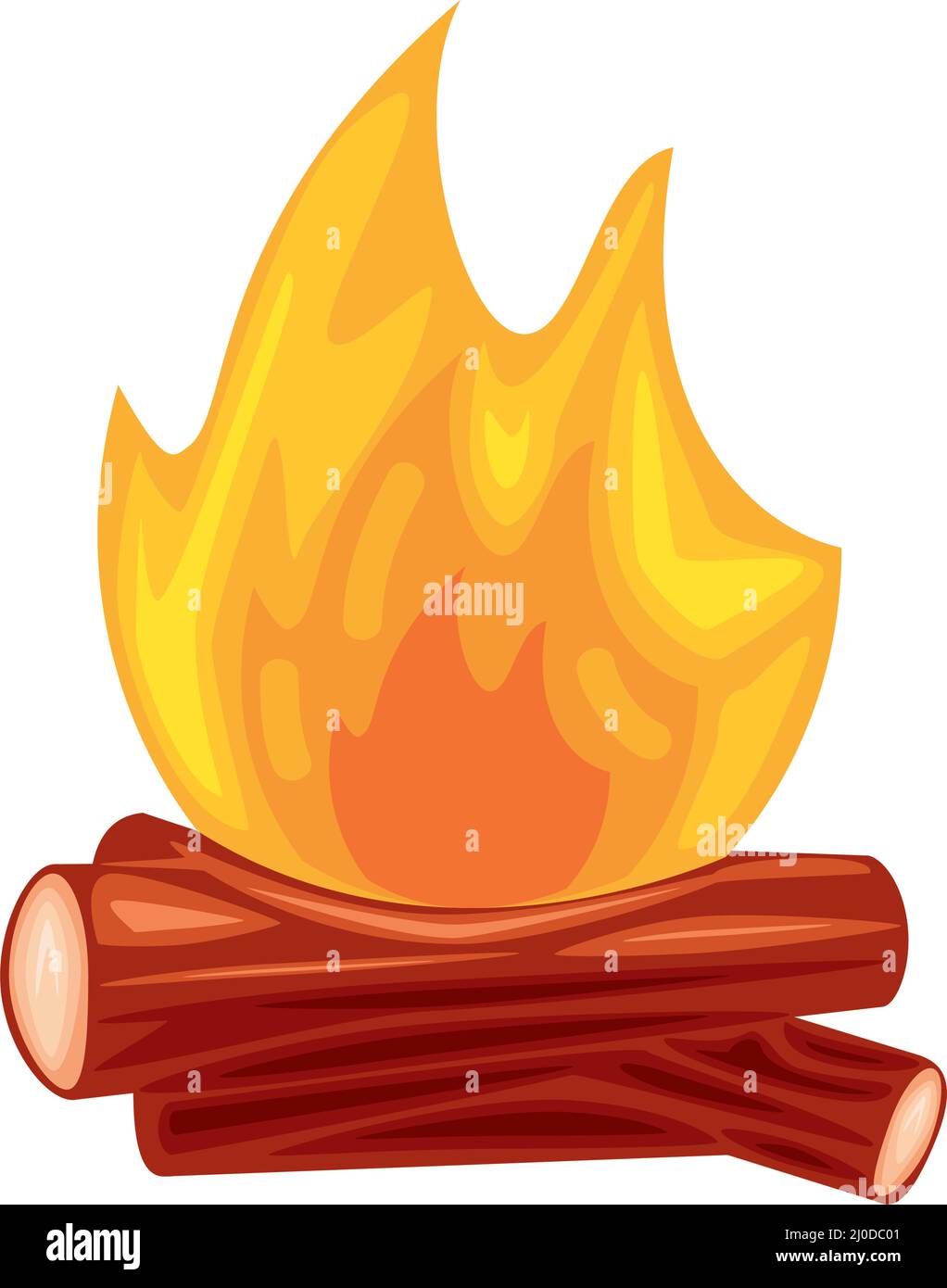 campfire cartoon icon Stock Vector Image & Art - Alamy