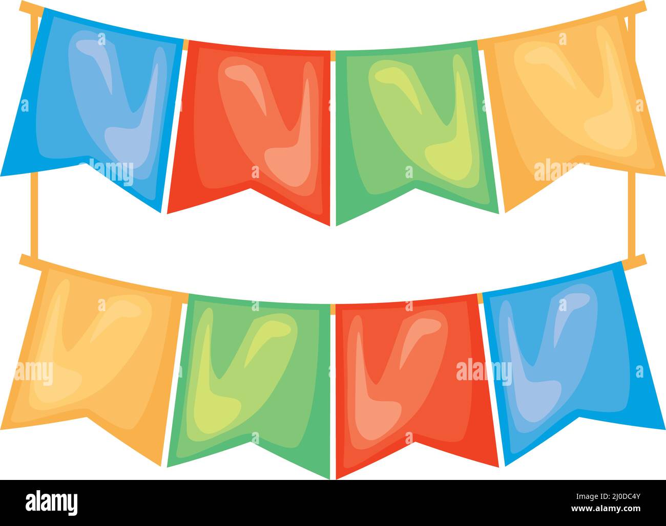 garland festive cartoon Stock Vector Image & Art - Alamy