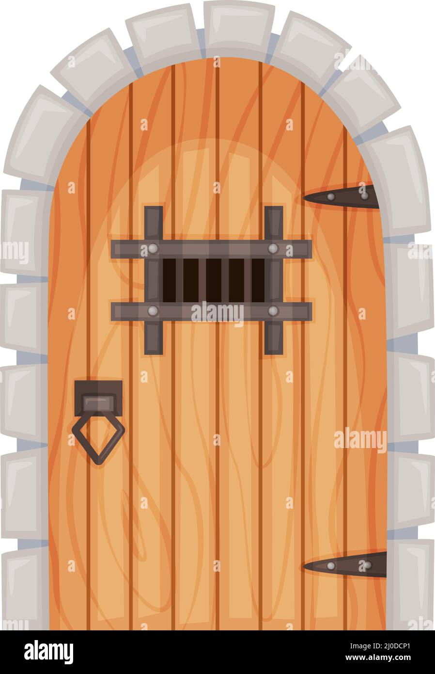Gothic door architecture building Stock Vector Images - Alamy