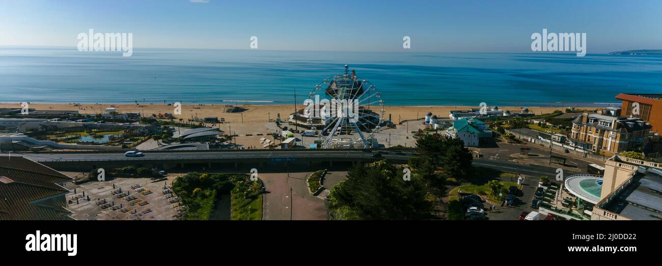 Bournemouth aerial view hi-res stock photography and images - Alamy
