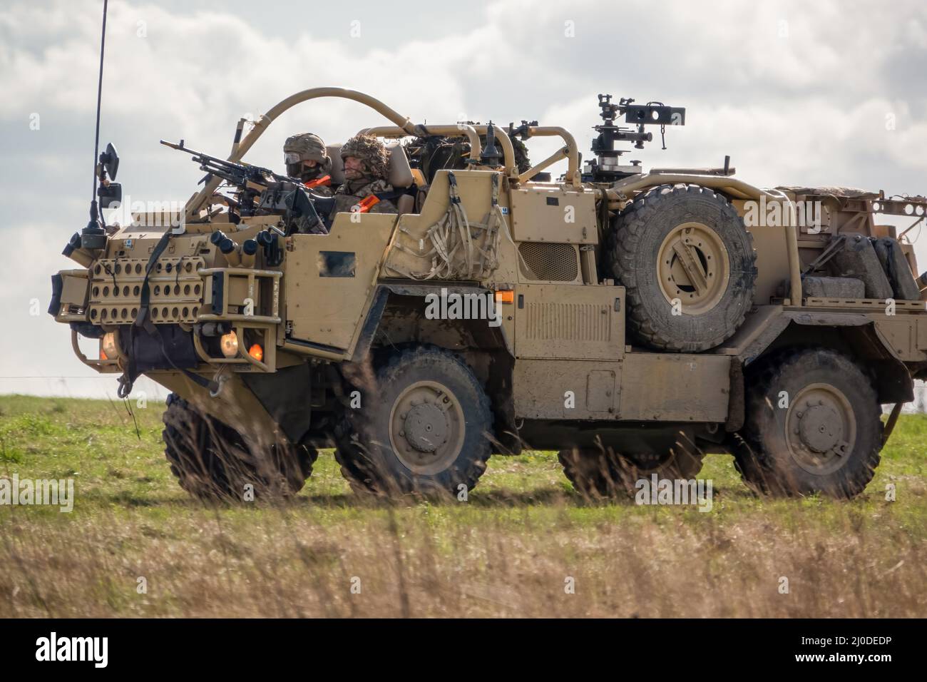British army Supacat Jackal rapid assault, fire support and ...