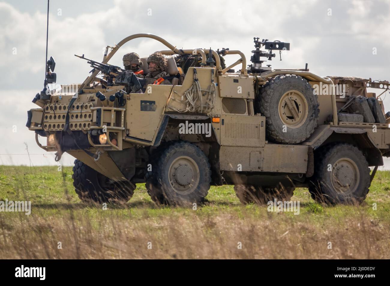 British army Supacat Jackal rapid assault, fire support and ...