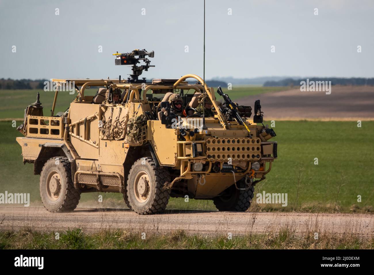 British army Supacat Jackal rapid assault, fire support and ...