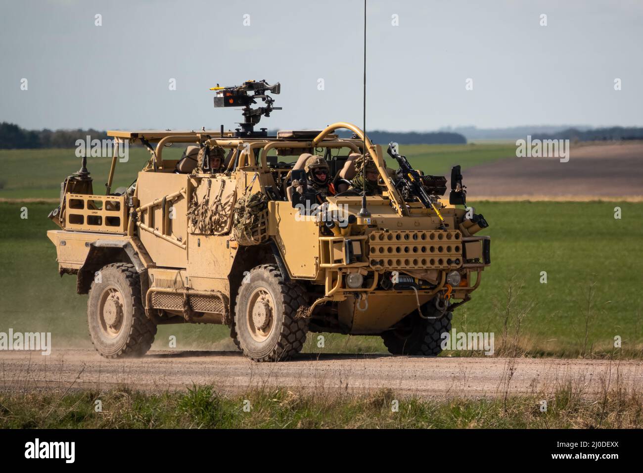 British army Supacat Jackal rapid assault, fire support and ...