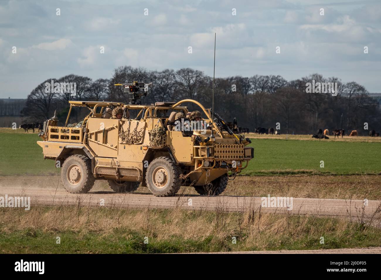 British army Supacat Jackal rapid assault, fire support and ...