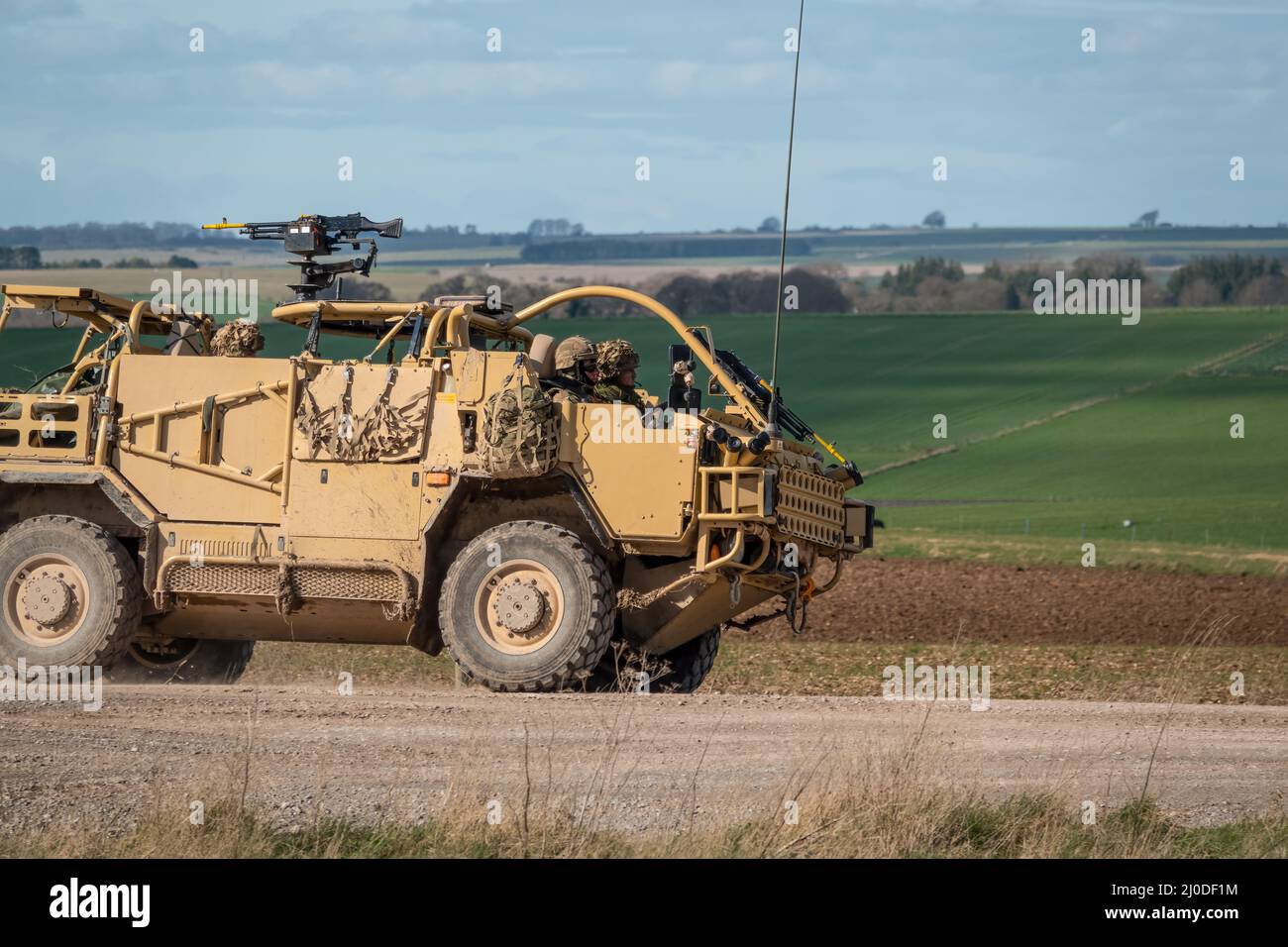 British army Supacat Jackal rapid assault, fire support and ...