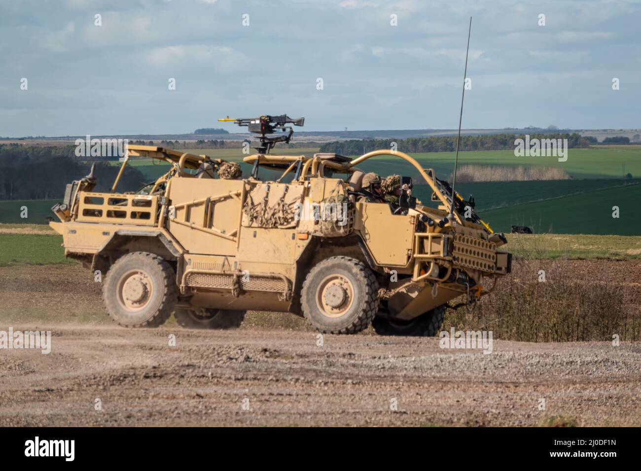 British army Supacat Jackal rapid assault, fire support and ...