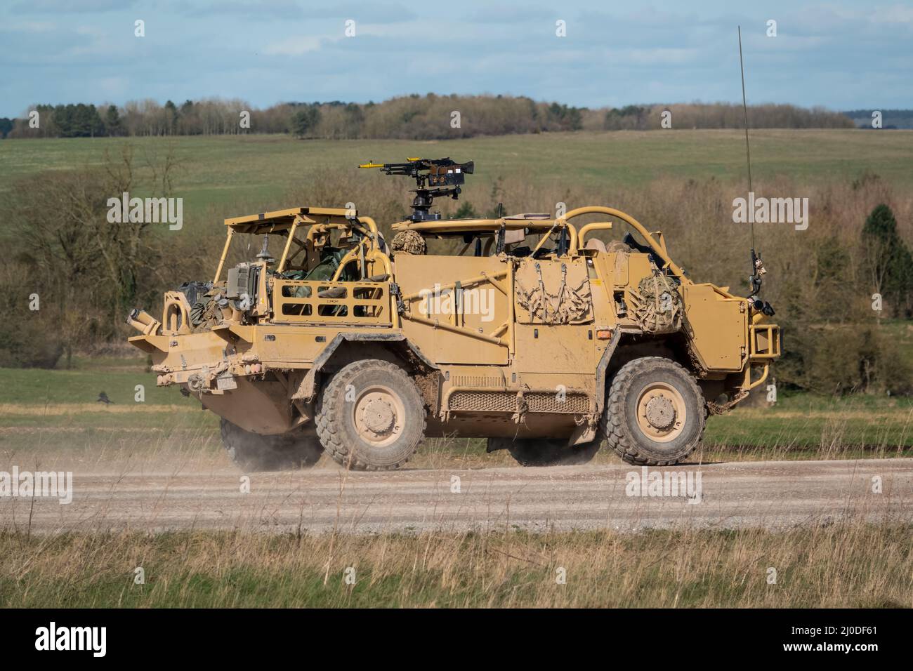 British army Supacat Jackal rapid assault, fire support and ...