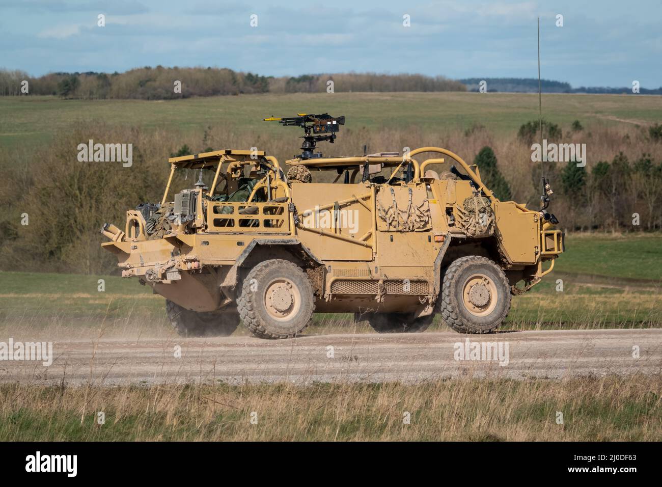 British army Supacat Jackal rapid assault, fire support and ...