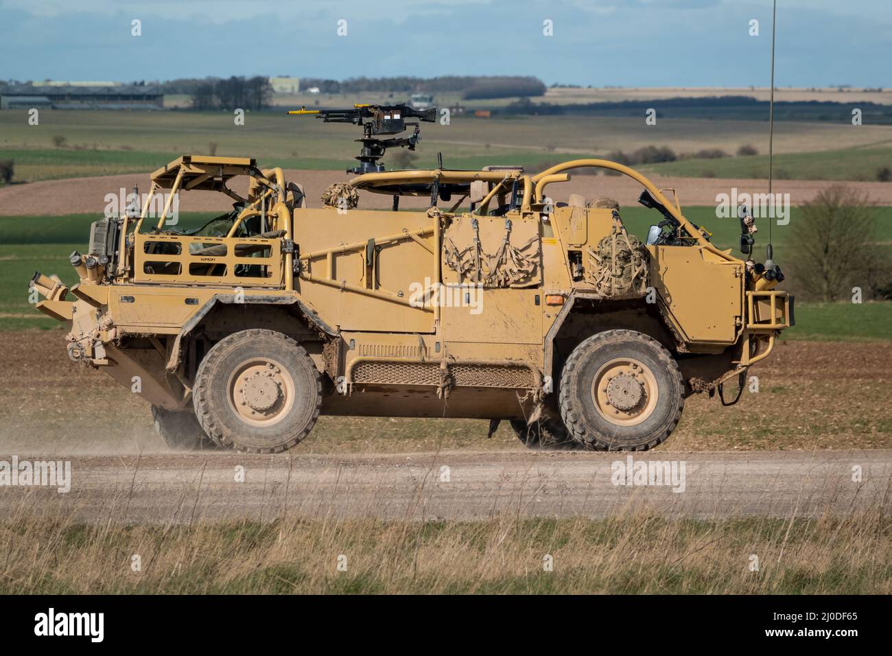 British army Supacat Jackal rapid assault, fire support and ...