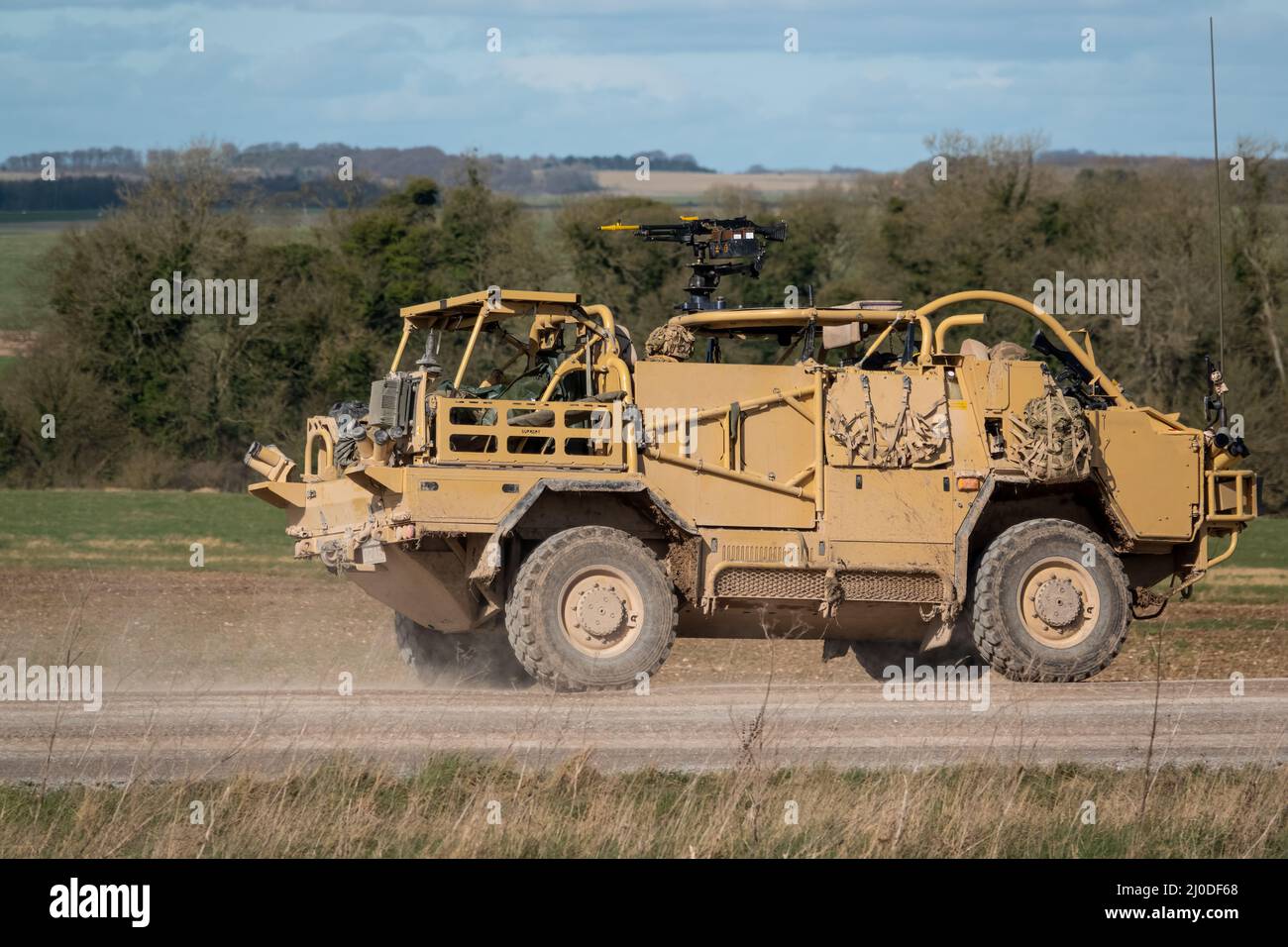 British army Supacat Jackal rapid assault, fire support and ...