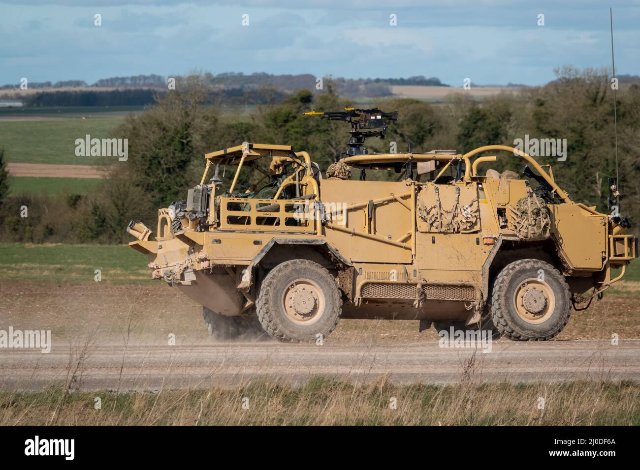 British army Supacat Jackal rapid assault, fire support and ...