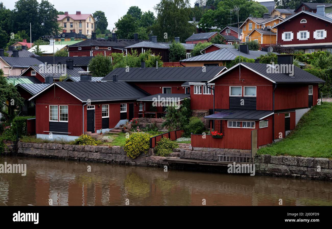 Wood house finland hi-res stock photography and images - Alamy
