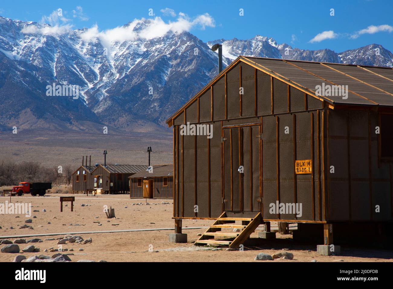 Block 14 barracks, Manzanar National Historic Site, Eastern Sierra ...