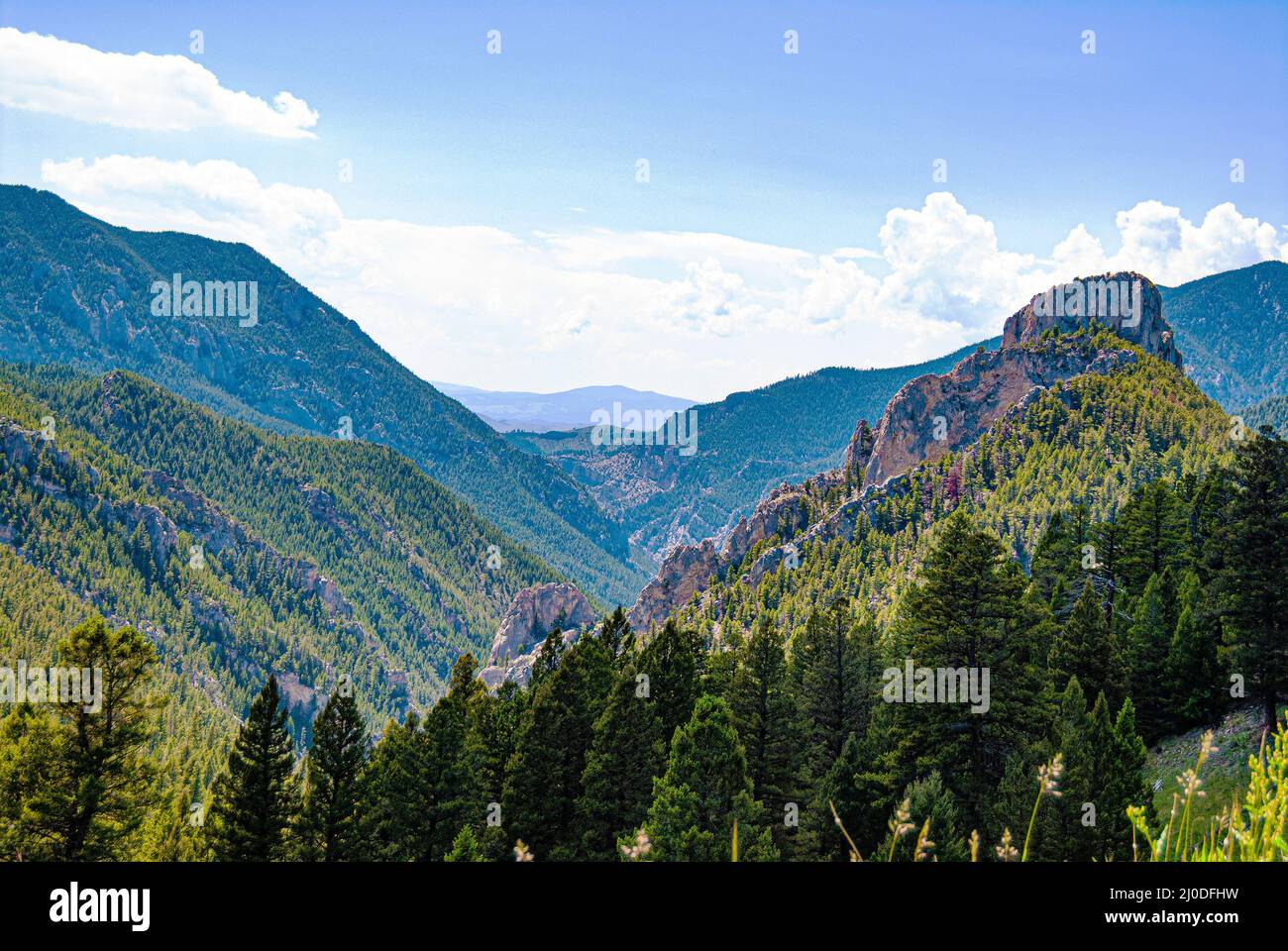 V shaped valley hi-res stock photography and images - Alamy