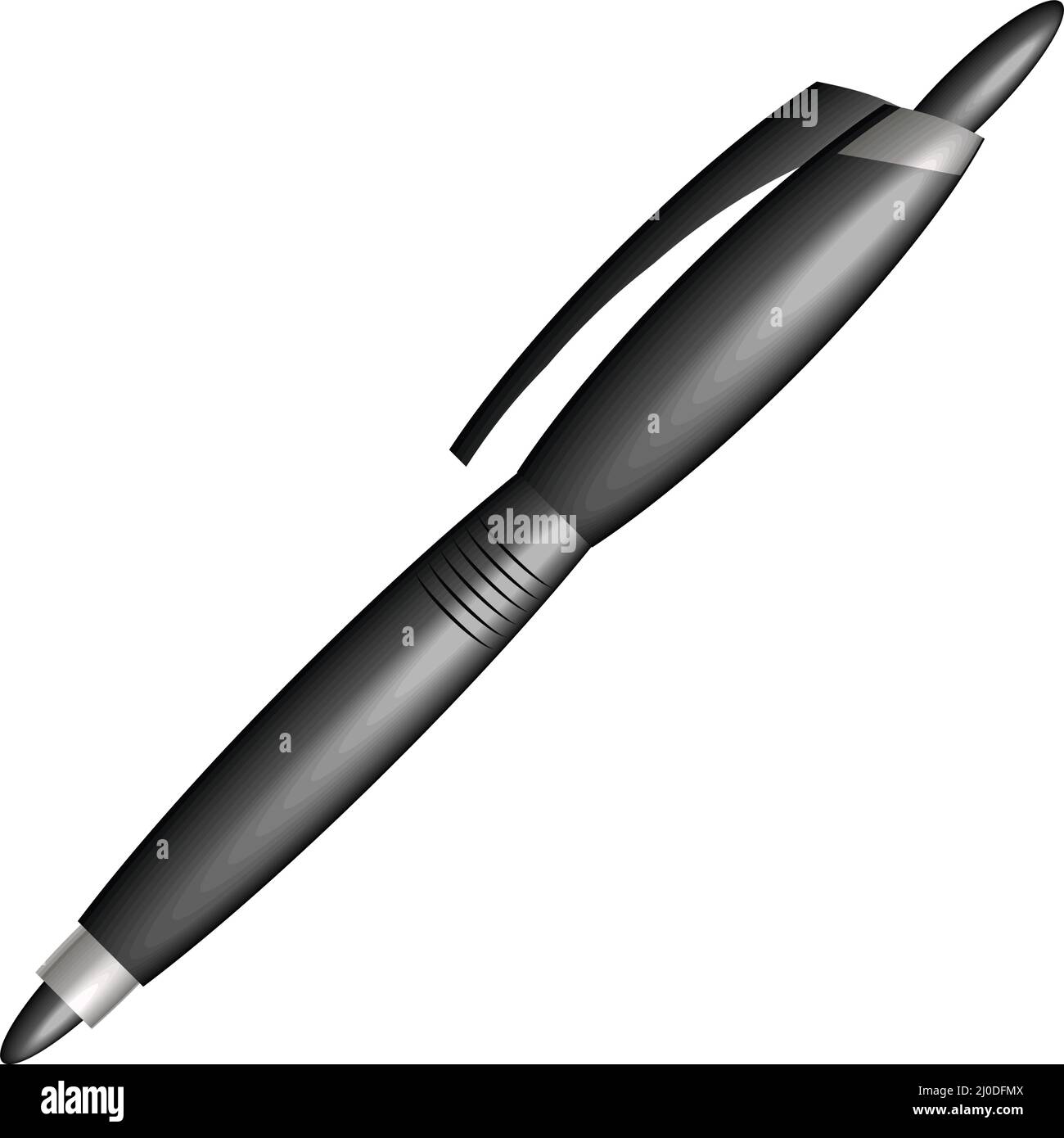 Empty paper fountain pen Stock Vector Images - Alamy
