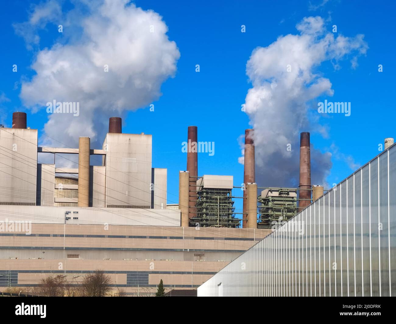 Modern brown coal power stations hi-res stock photography and images ...