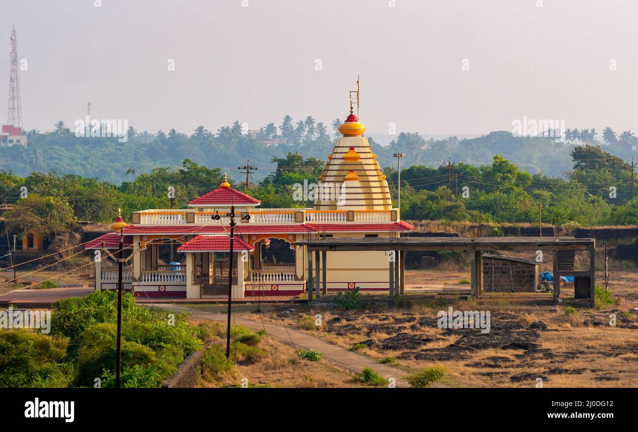Malvan, INDIA - December 19, 2021 : Panoramic view of Lord Ganesha ...