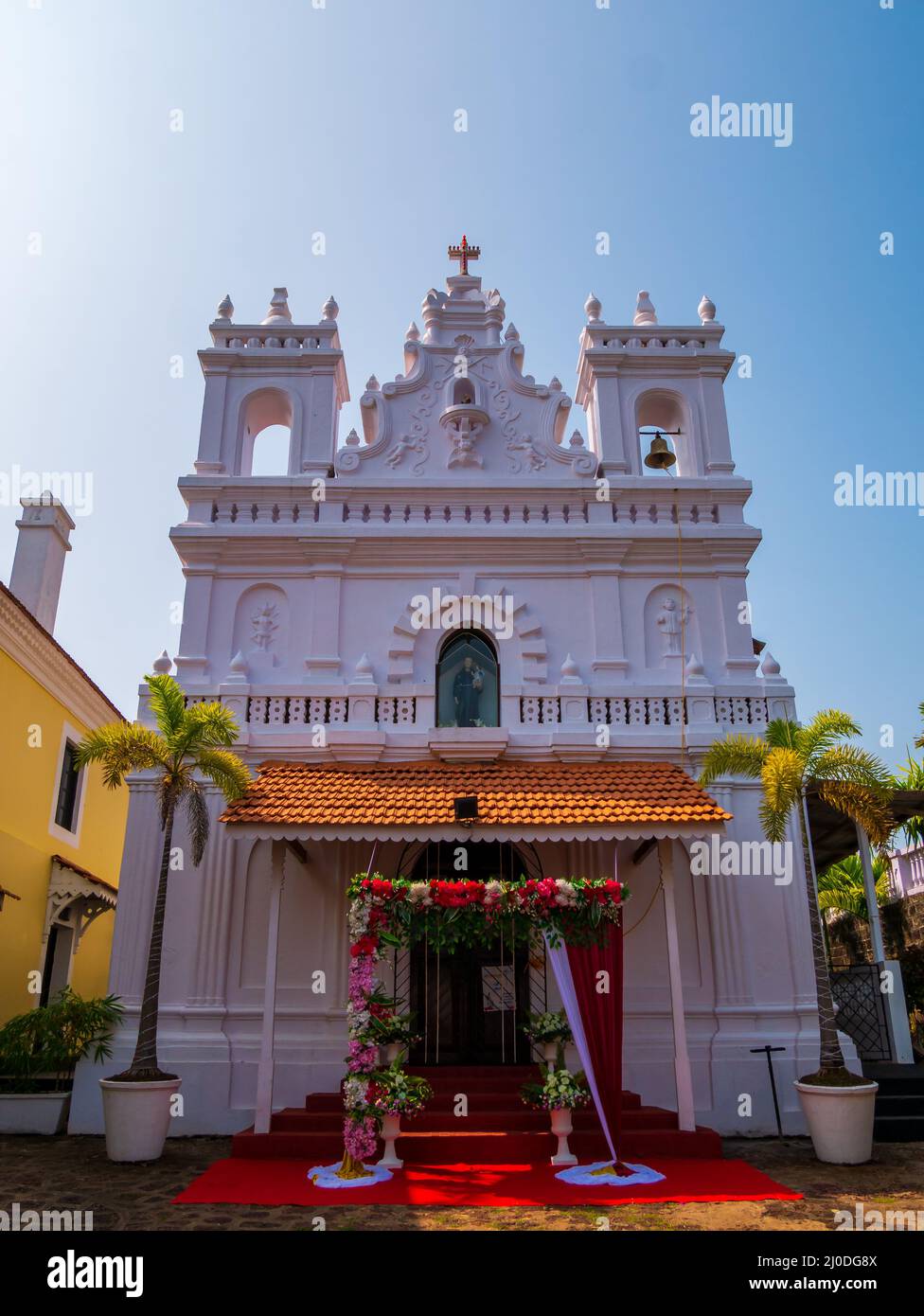 Terekhol goa hi-res stock photography and images - Alamy