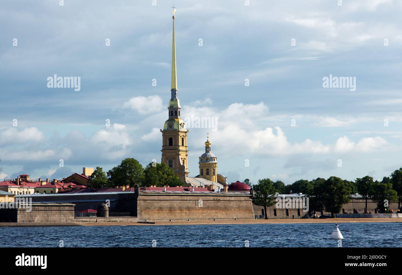 Saint Petersburg - Peter and Paul Fortress Stock Photo - Alamy