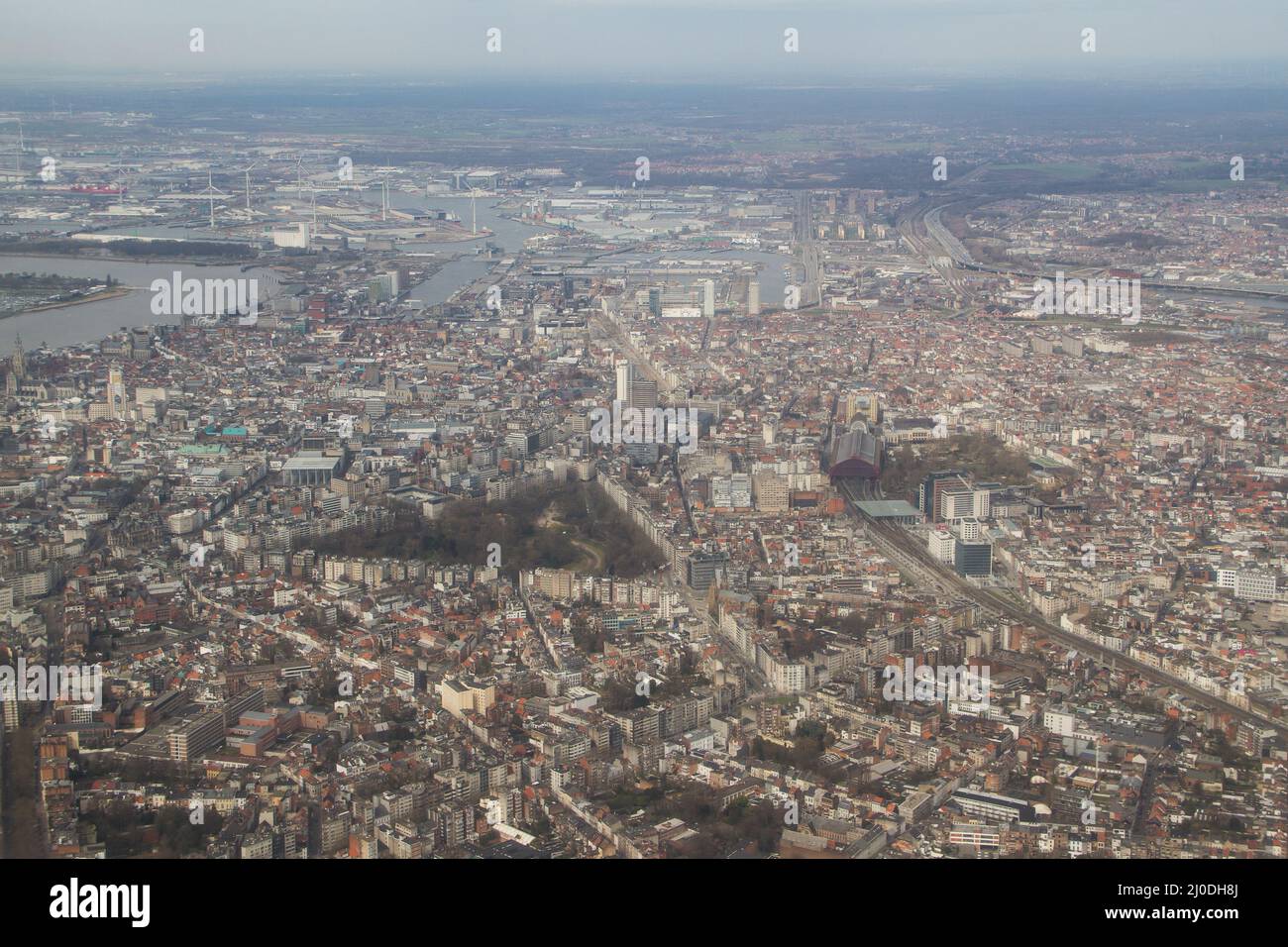 Antwerpen city overview hi-res stock photography and images - Alamy