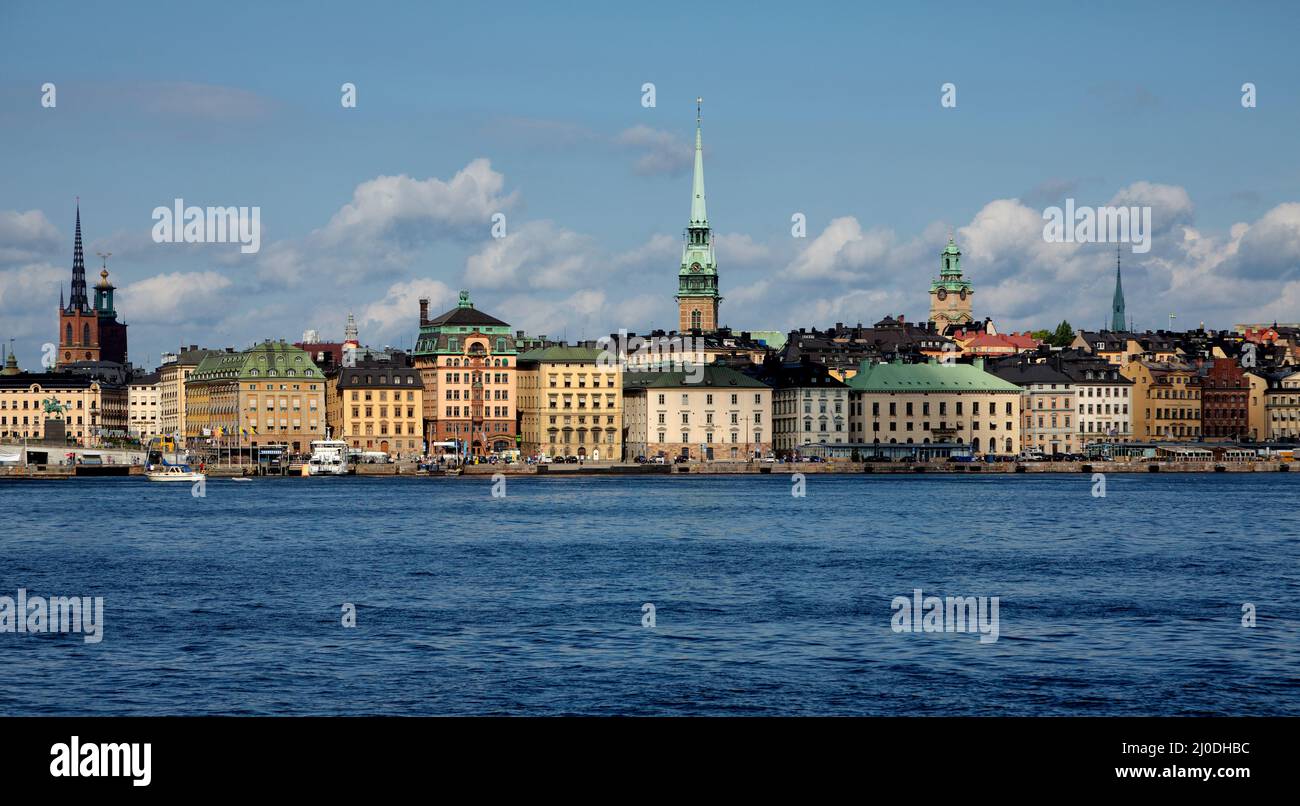 The Swedish capital Stockholm Stock Photo - Alamy