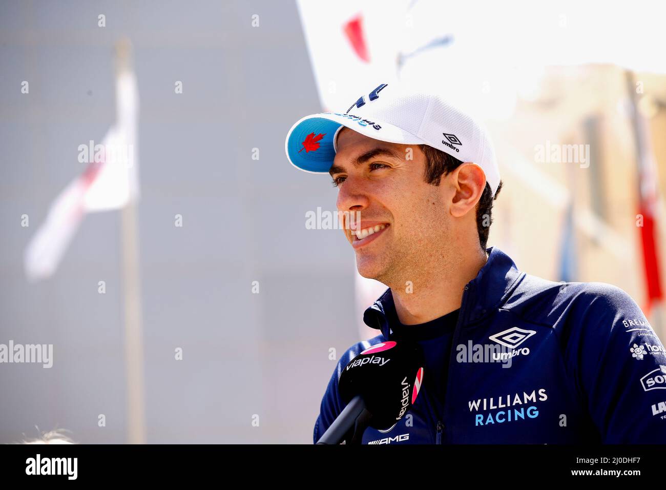 Sakhir, Bahrain. 18th Mar, 2022. LATIFI Nicholas (can), Williams Racing ...