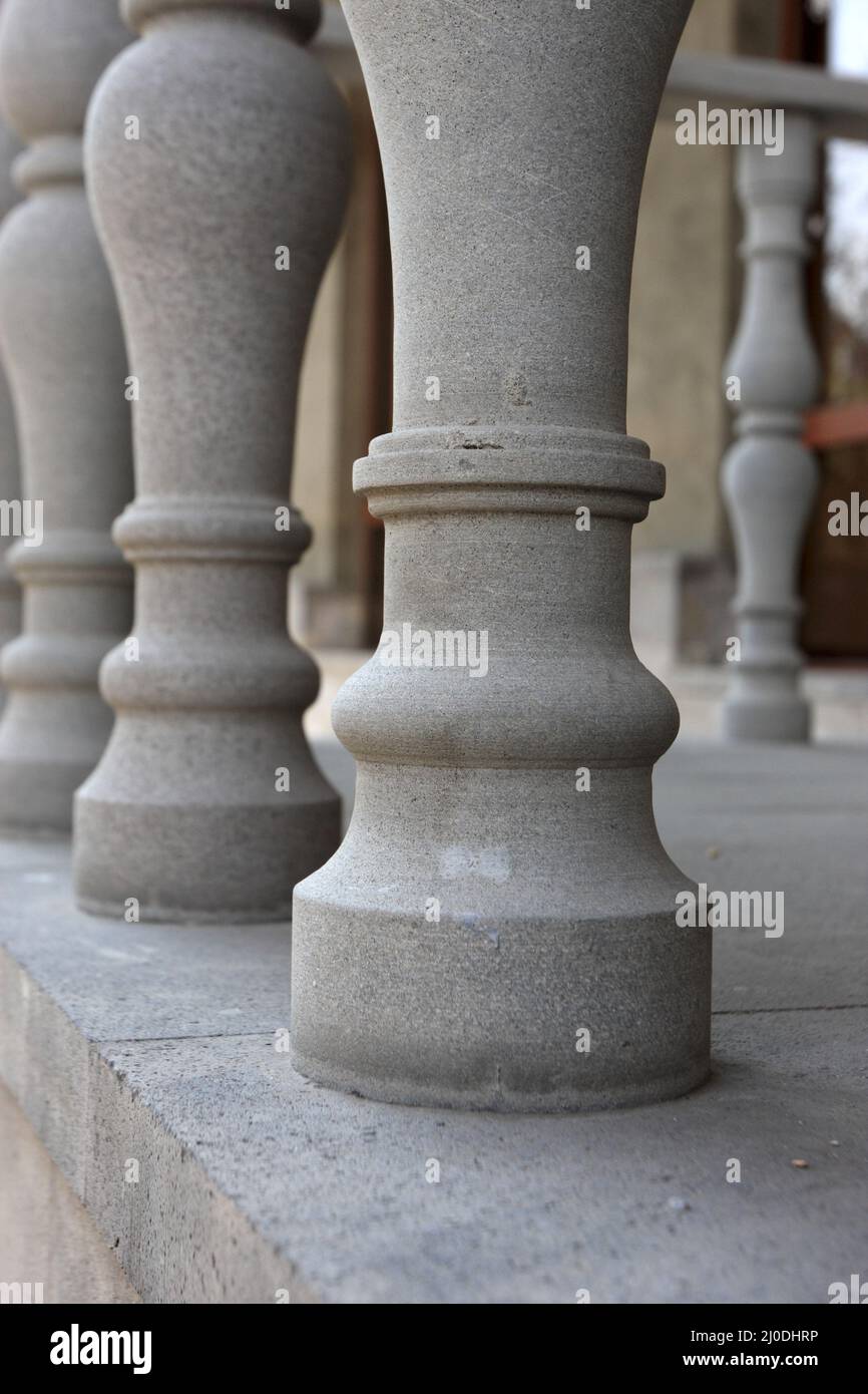 The ancient stair railing in Yerevan, Armenia Stock Photo - Alamy
