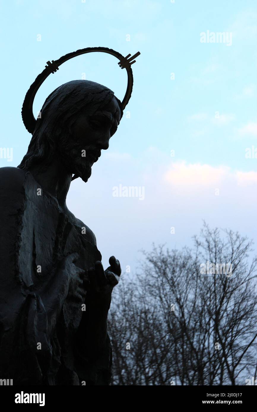 Staring christ hi-res stock photography and images - Alamy