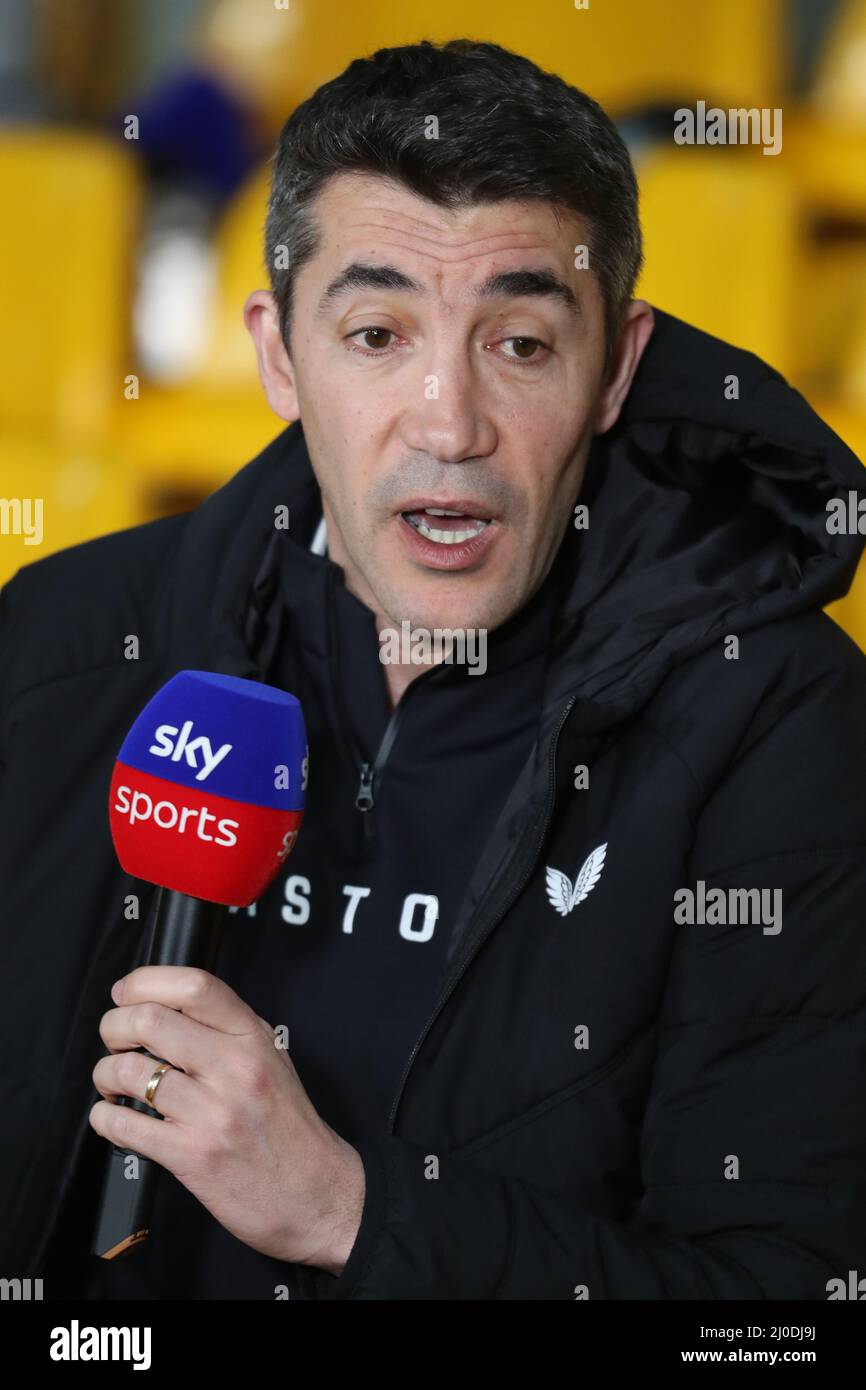 BRUNO LAGE, WOLVERHAMPTON WANDERERS FC MANAGER, 2022 Stock Photo - Alamy