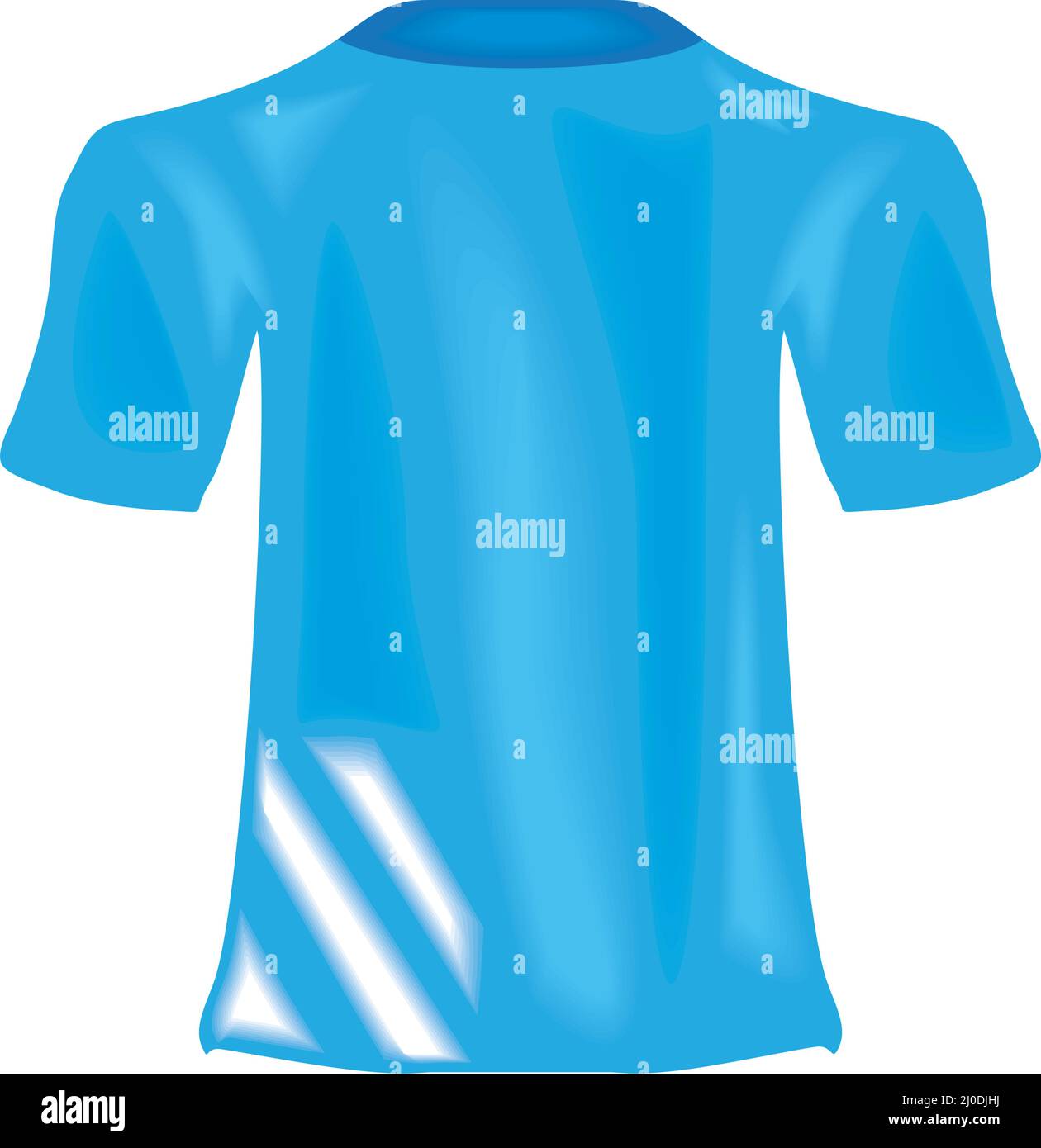 shirt back view realistic Stock Vector Image & Art - Alamy