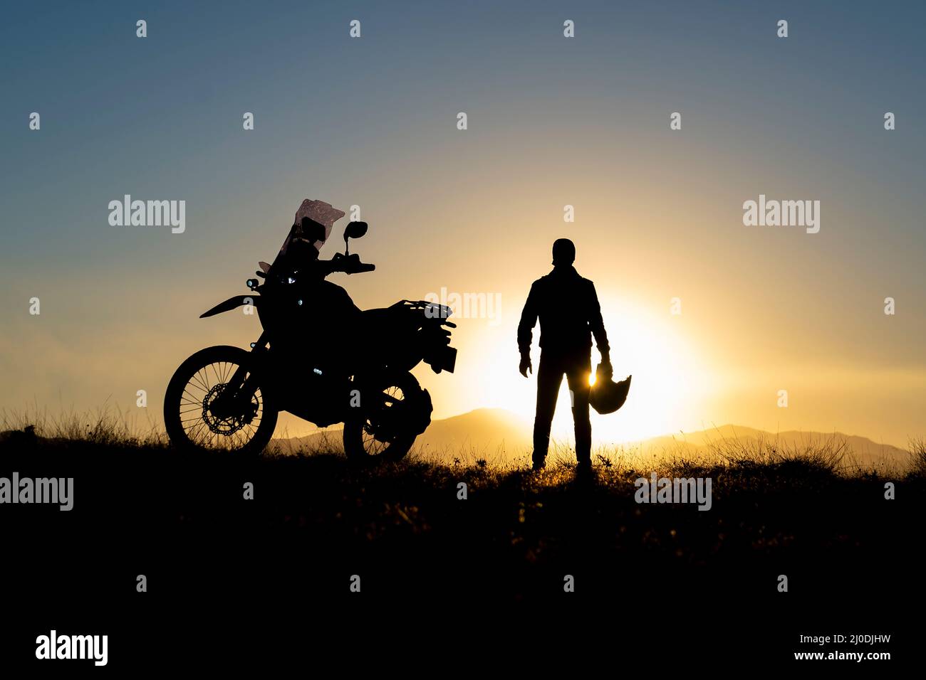 Motorbike journey hi-res stock photography and images - Alamy