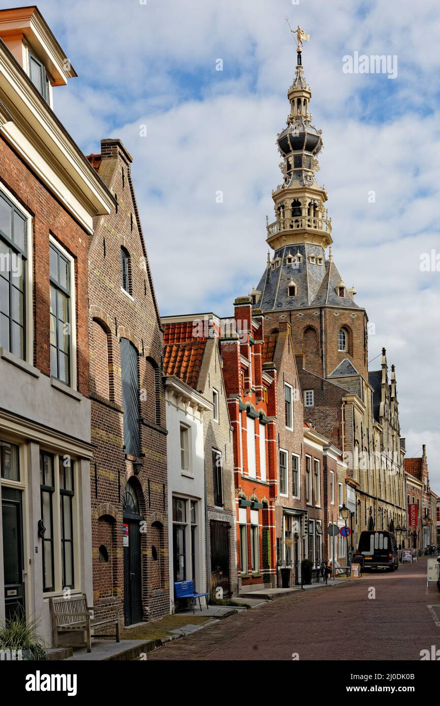 The city of Veere Stock Photo - Alamy