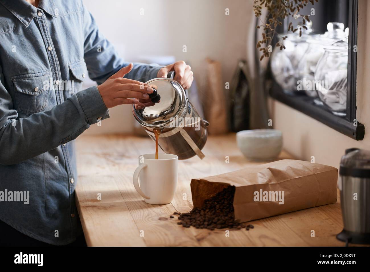 First morning coffee hi-res stock photography and images - Alamy