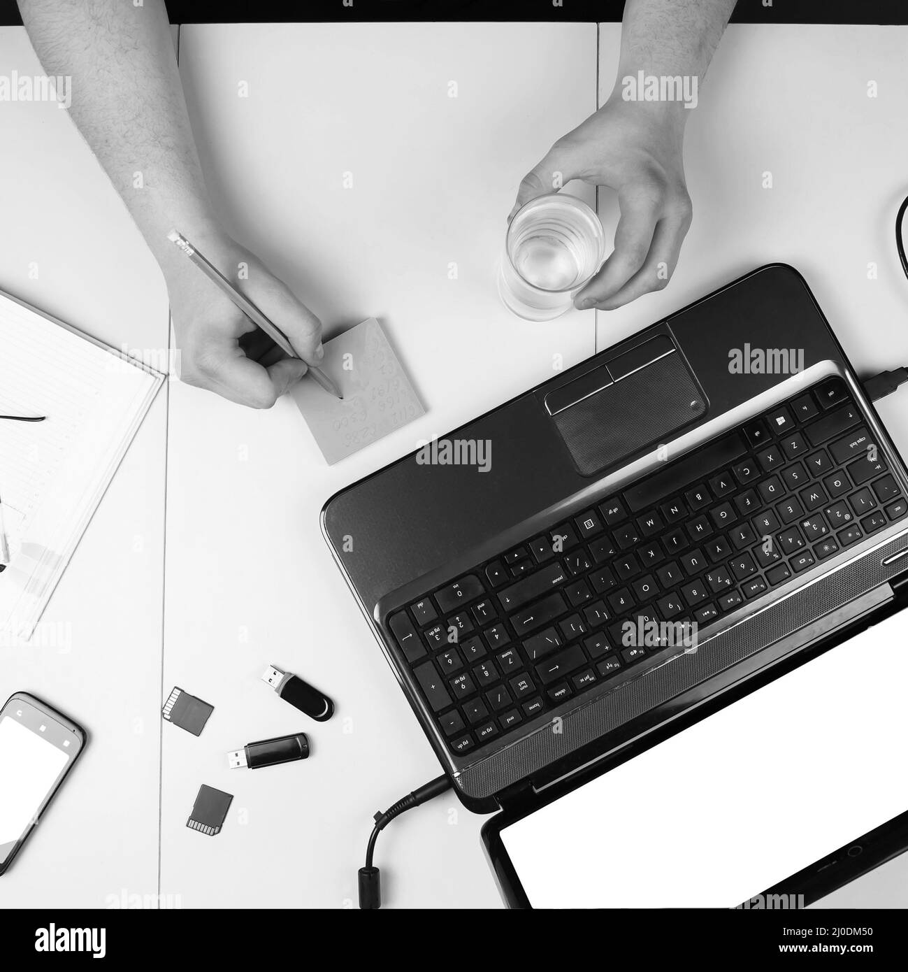 Talking startup Black and White Stock Photos & Images - Alamy