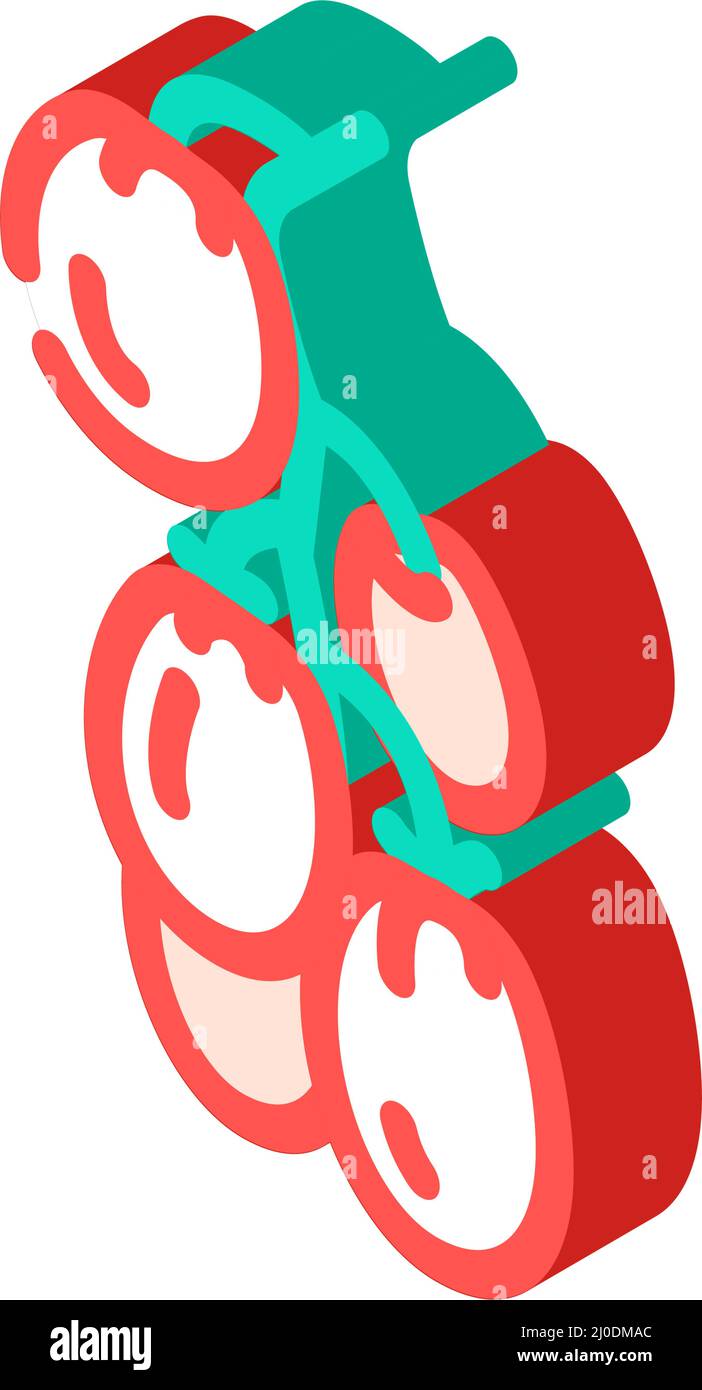 branch tomato isometric icon vector illustration Stock Vector Image ...